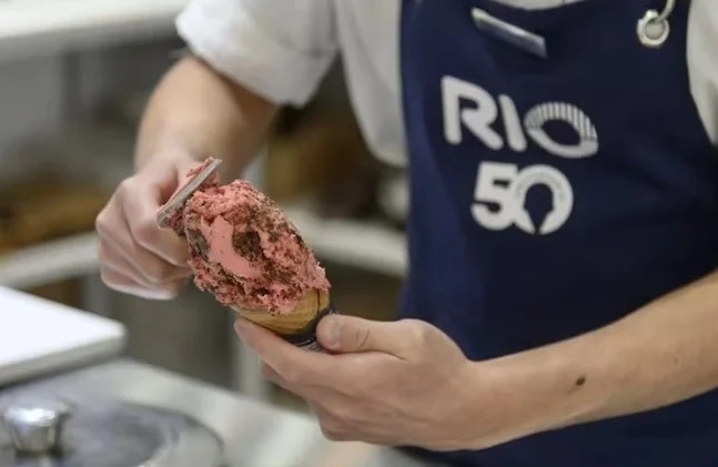 Messi tiene su helado: la cadena que se inspiró en el astro argentino ...